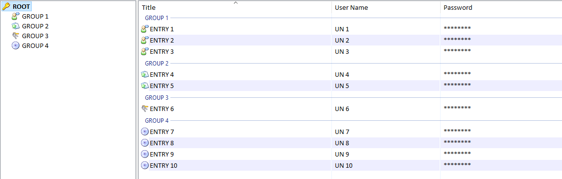 The list of all groups and entries · Issue #7130 · keepassxreboot/keepassxc · GitHub