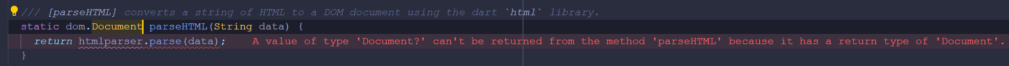[null-safety] html_parser nullable type error · Issue #578 · Sub6Resources/flutter_html · GitHub