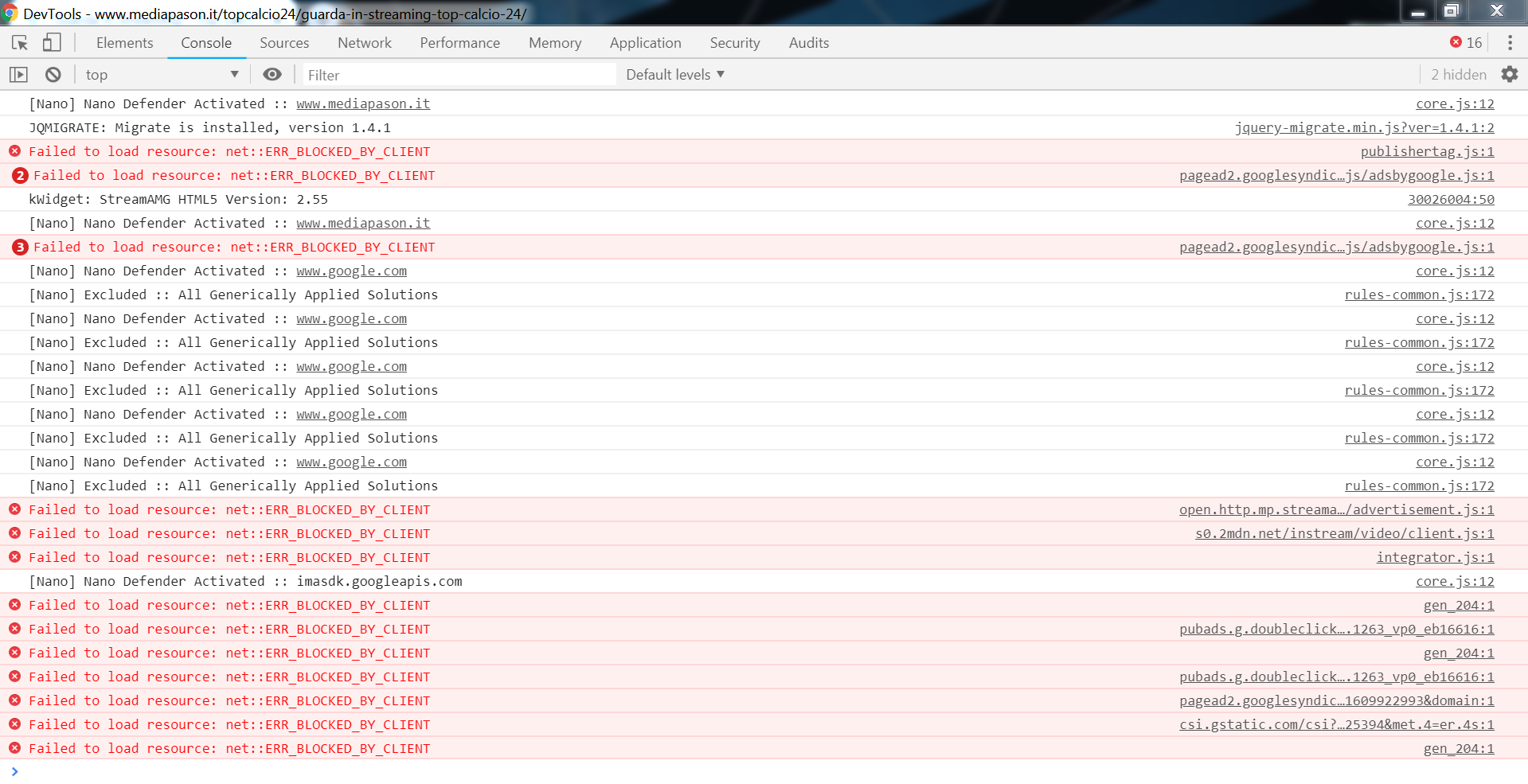 mediapason.it · Issue #999 · jspenguin2017/uBlockProtector · GitHub
