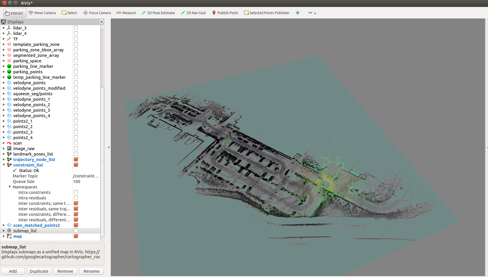 few INTER Constraints when doing Pure Localization 3D SLAM · Issue #993 · cartographer-project ...