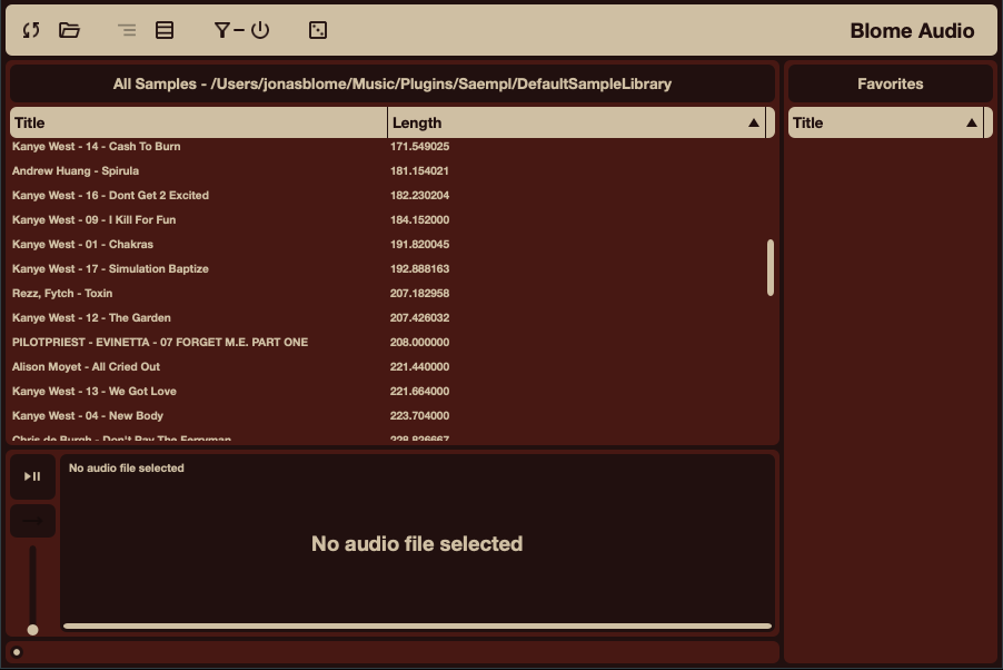GitHub - jonasblome/Saempl: A sample manager audio plug-in for ...