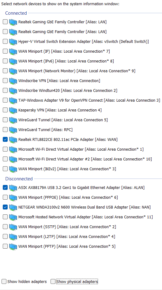 Duplicated network device · Issue #1713 · winsiderss/systeminformer · GitHub