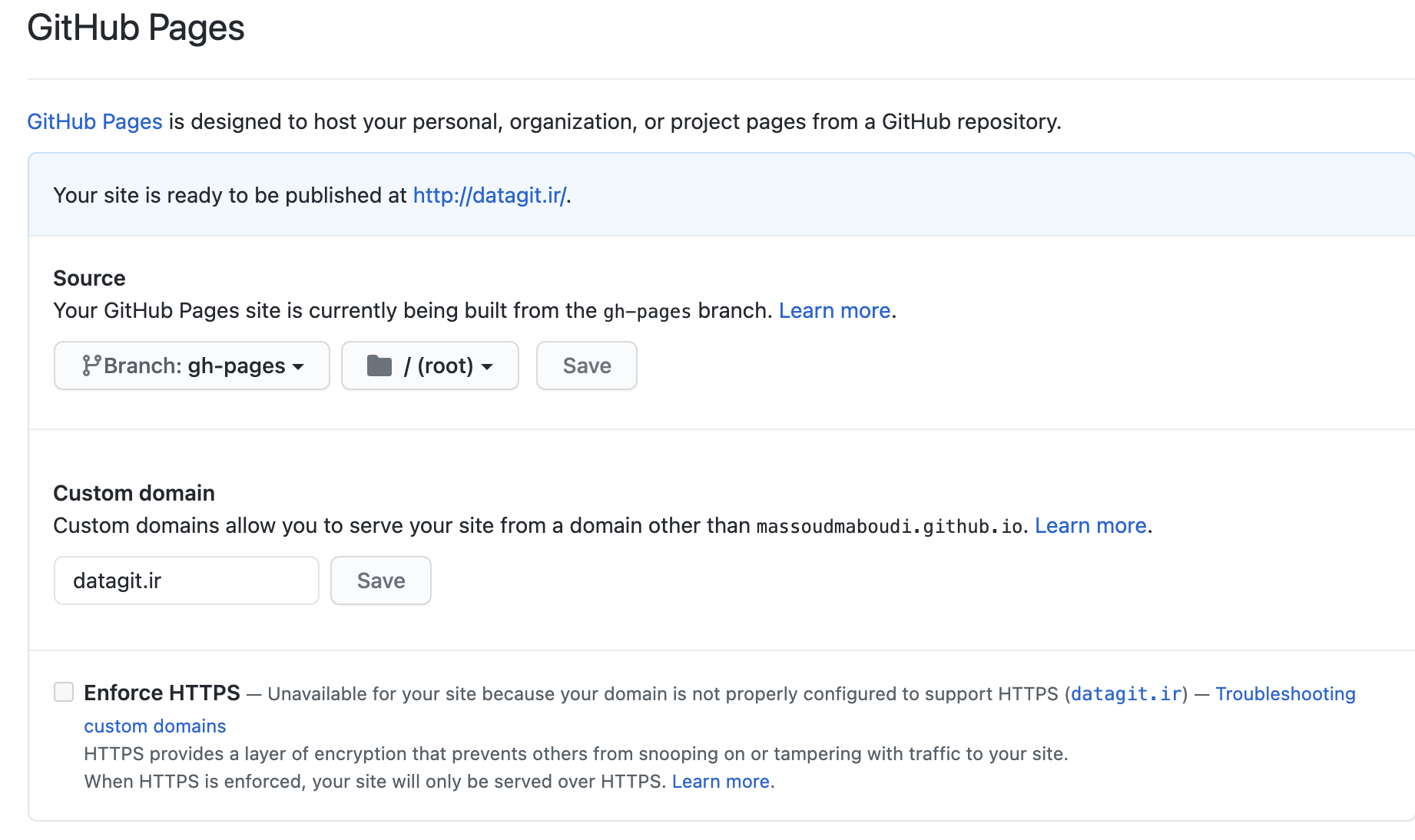 Github Pages + Cloudflare Custom Domain Error · Issue #4111 · facebook/docusaurus · GitHub