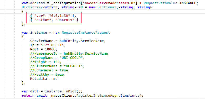 版本0.8.0注册服务失败 · Issue #75 · nacos-group/nacos-sdk-csharp · GitHub
