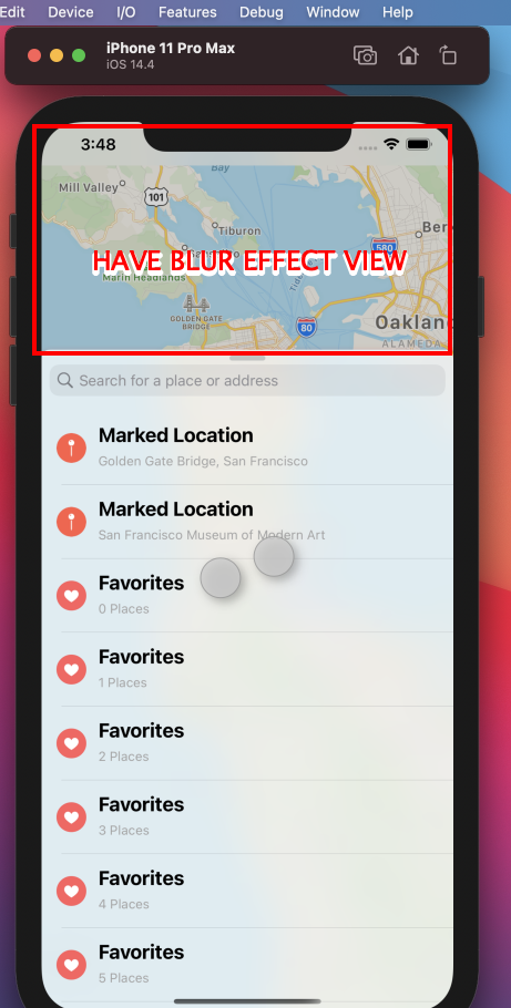 How to show blur effect view when move half first · Issue #520 · scenee/FloatingPanel · GitHub