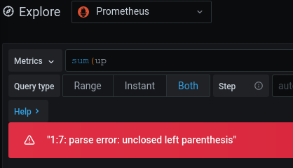 Explore doesn't display errors in SQL queries · Issue #33273 · grafana ...