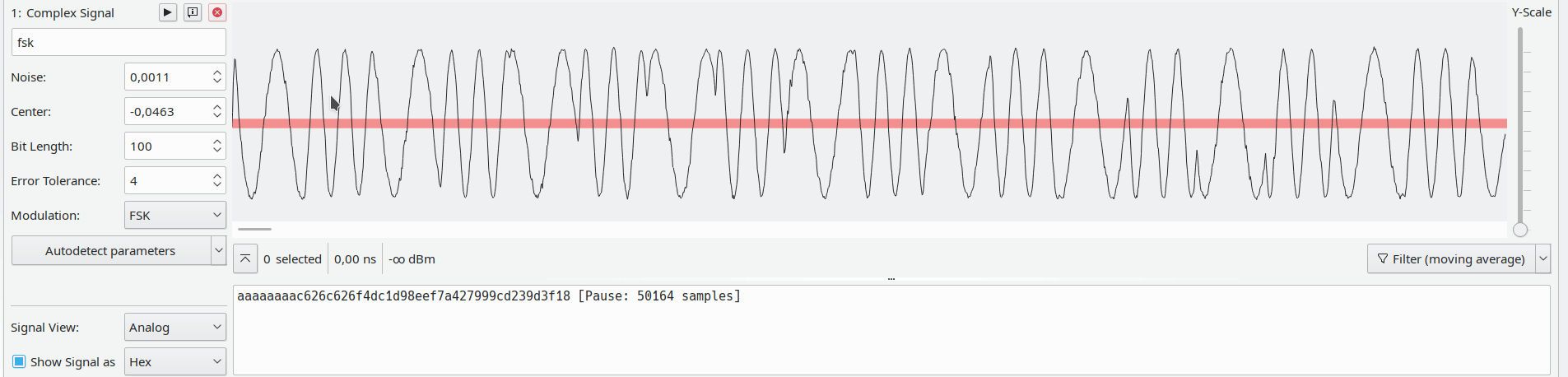 Interpretation displaying inphase and quadrature, FM, PM and AM · Issue #648 · jopohl/urh · GitHub
