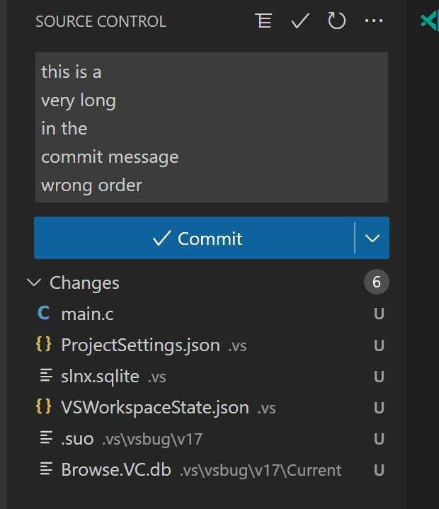 [fr Scm] Make It Possible To Drag Text Around In The Commit Message Input · Issue 152742