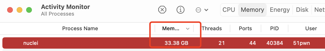 Memory Leaks · Issue 3301 · Projectdiscovery Nuclei · Github