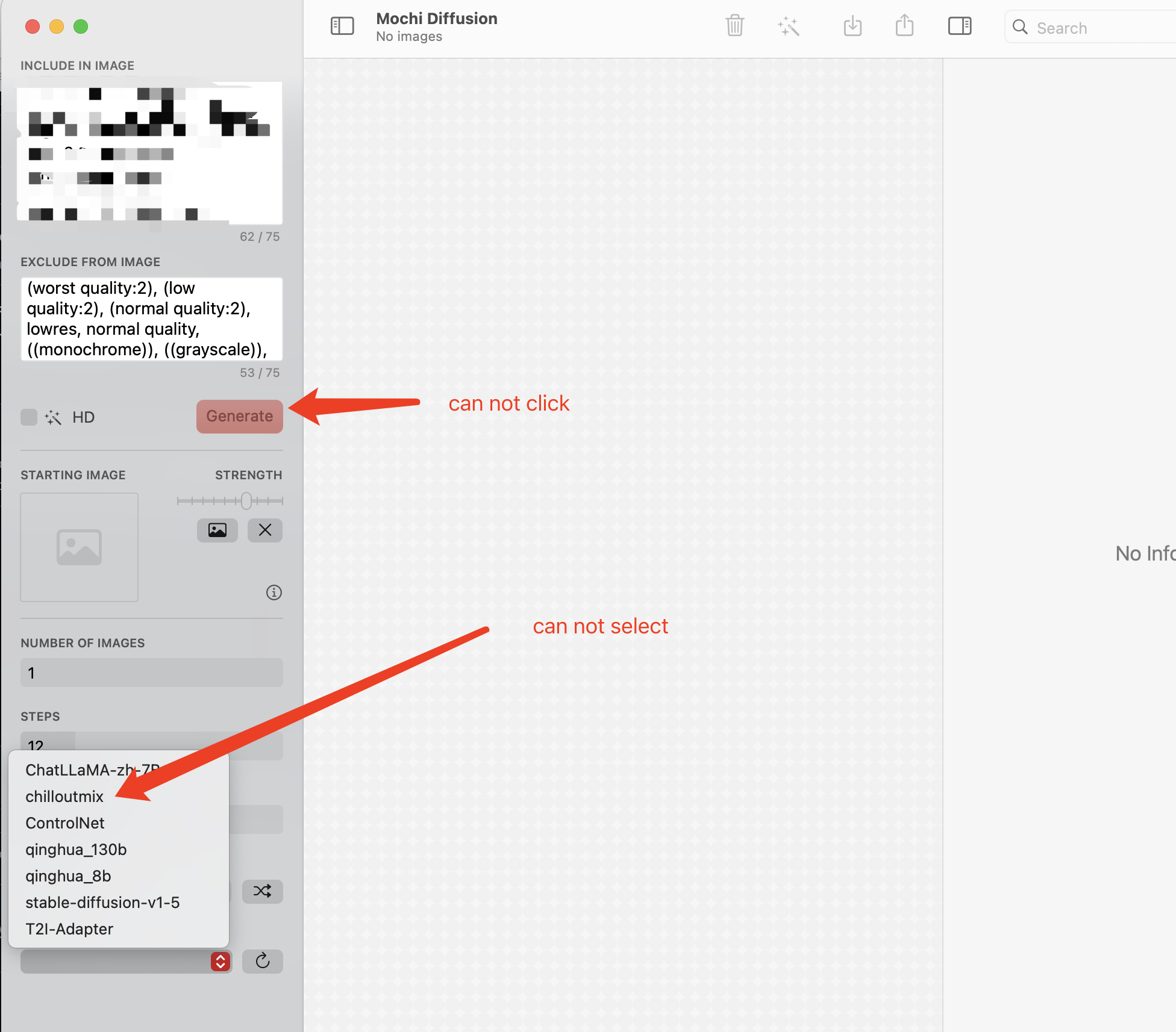 Mac OS intel cpu,can not work · Issue #216 · MochiDiffusion/MochiDiffusion · GitHub