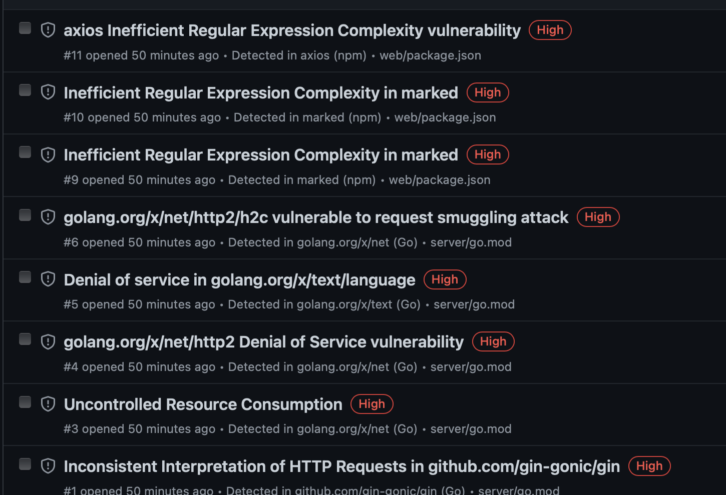 [Bug]: 若干组件存在安全风险 · Issue #1424 · flipped-aurora/gin-vue-admin · GitHub