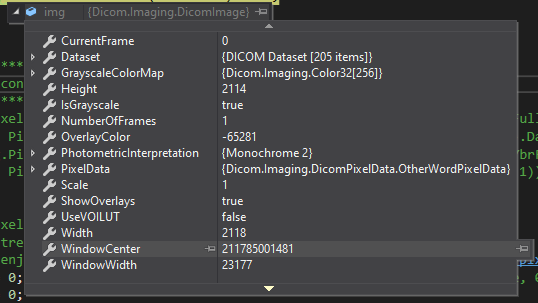 DicomImage.WindowCenter calculation bug · Issue #1296 · fo-dicom/fo-dicom · GitHub
