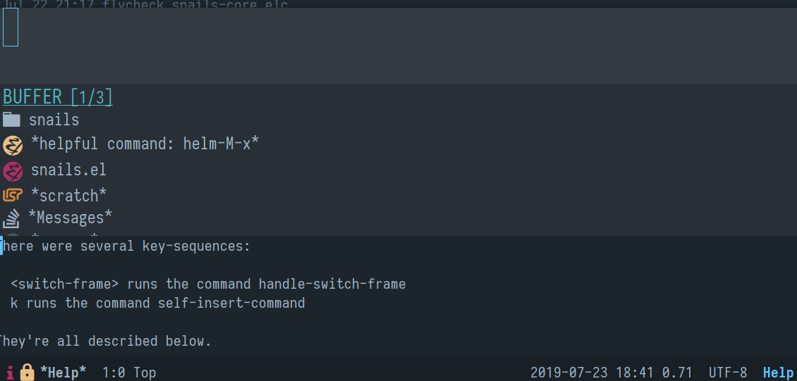 Snails启动时与任何需要改变窗口布局的函数冲突 · Issue #8 · manateelazycat/snails · GitHub