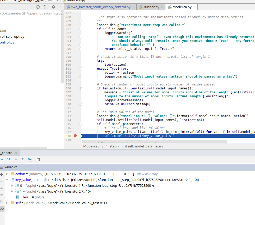 Modelparams Mix Callable And Float Not Possible · Issue 21 · Upb Leaopenmodelica Microgrid