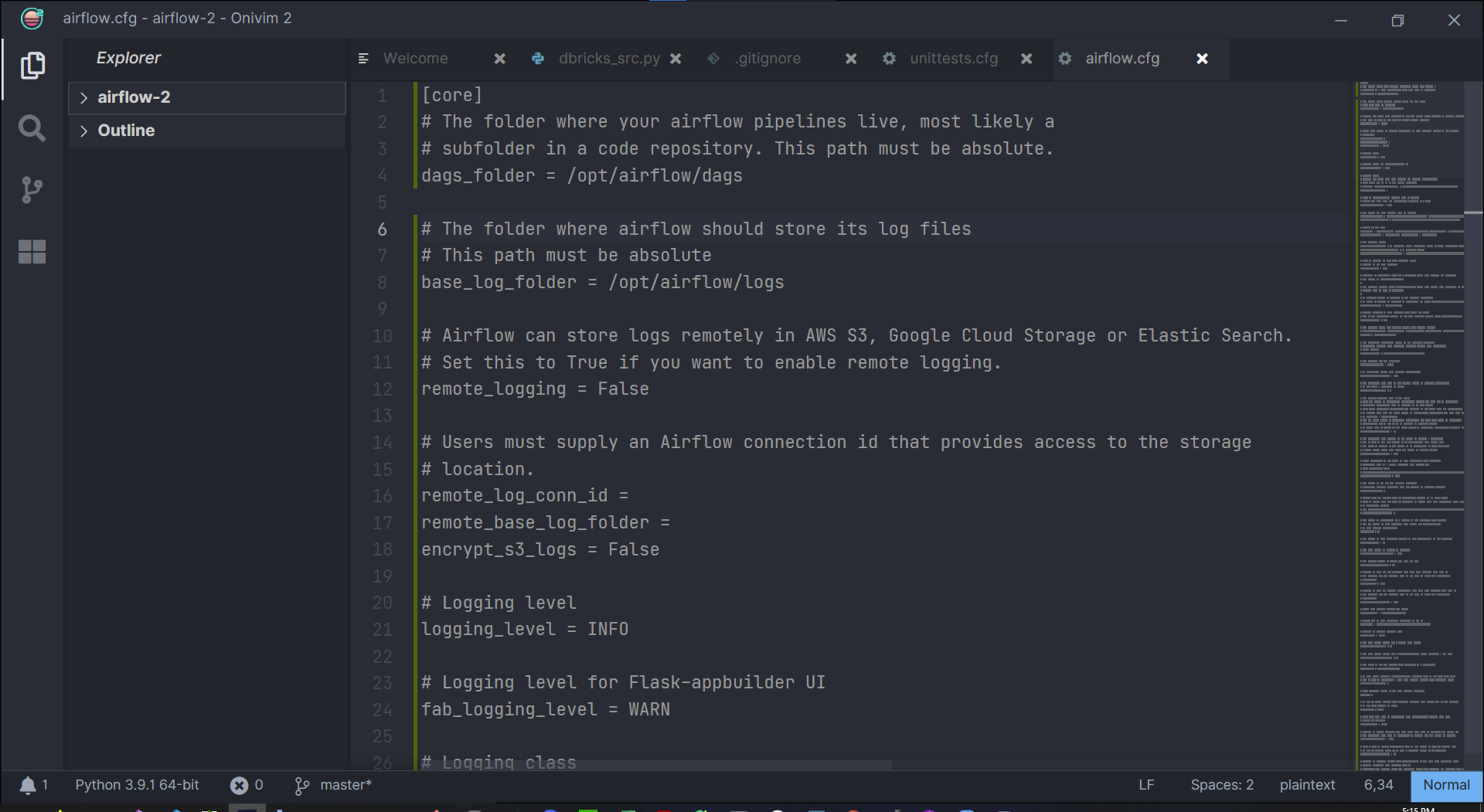 Can't open file explorer with keyboard when it is collapsed · Issue #2885 · onivim/oni2 · GitHub