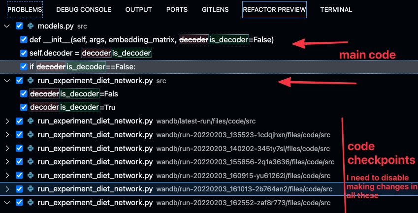 Toggle all files in "refactor previews" · Issue #144893 · microsoft ...