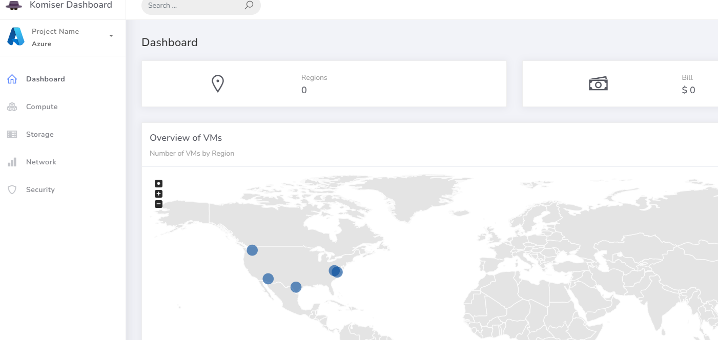 Not showing any data in Azure · Issue #189 · tailwarden/komiser · GitHub