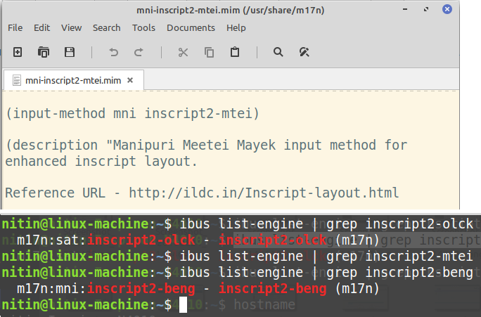 Some Indian languages Inscript keyboard layouts do not conform to the ...