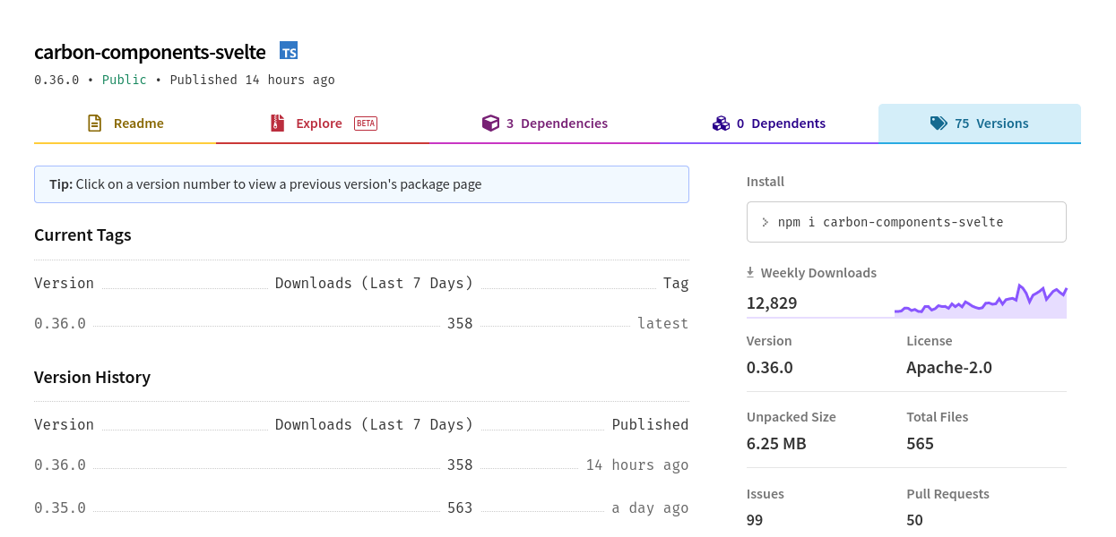 Version 0.37.0 is not in the npm repository · Issue #701 · carbon-design-system/carbon ...