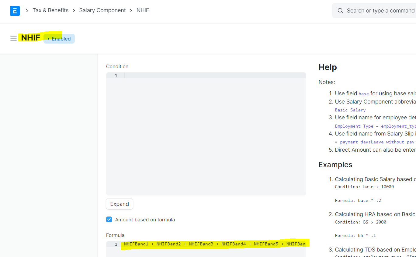 Deductions based on GrossPay - V13 and V14 · Issue #48 · frappe/hrms · GitHub