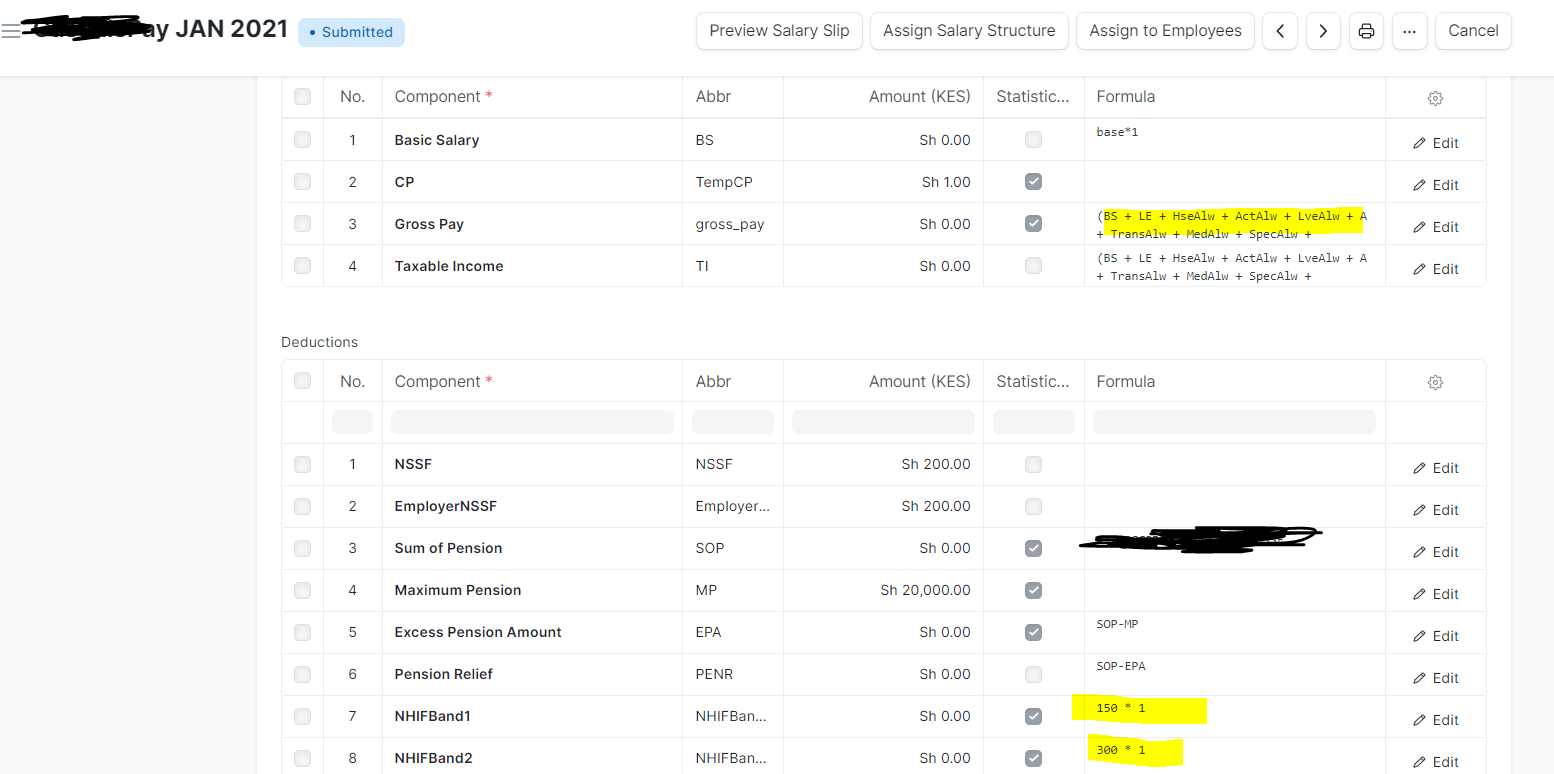 Deductions Based On Grosspay V13 And V14 · Issue 48 · Frappe Hrms · Github