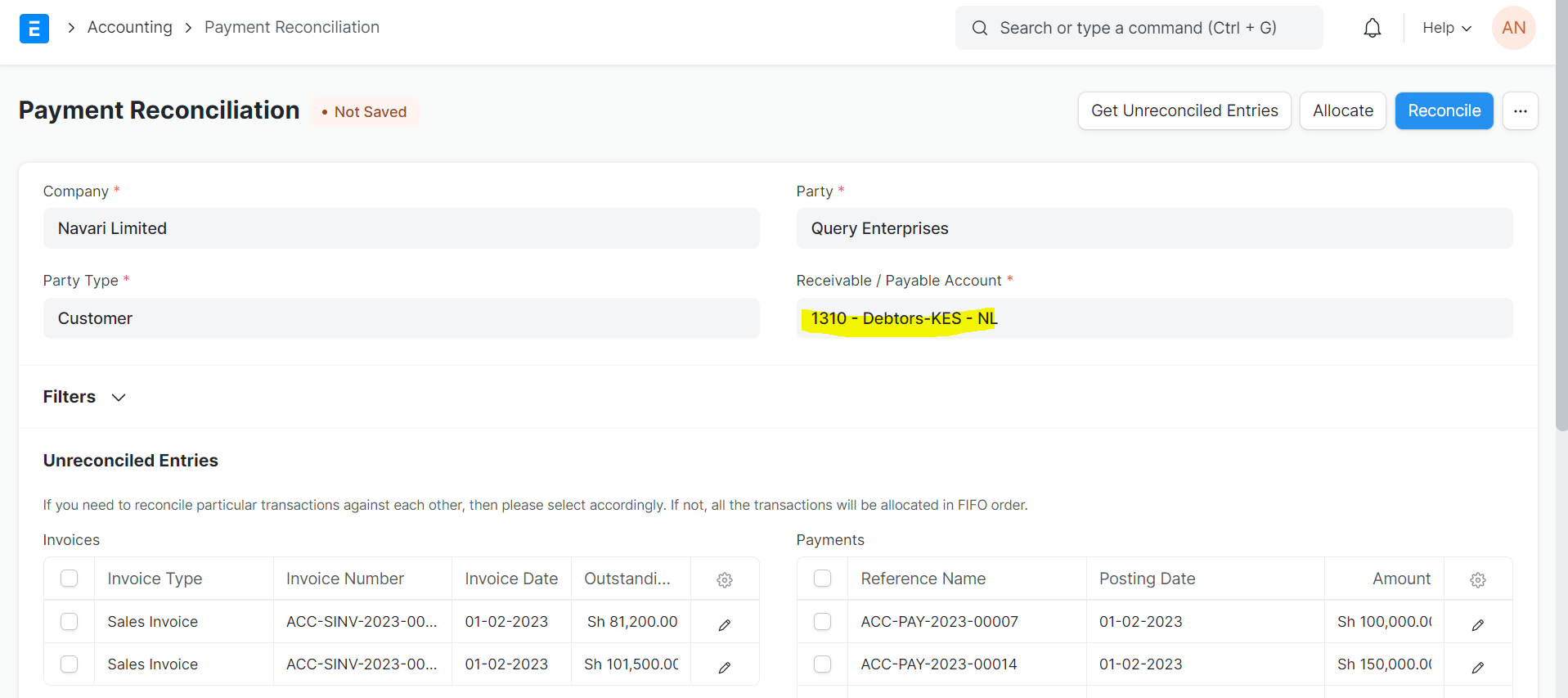 Difference Amount on Payment Reconciliation for multi-currency transactions · Issue #33924 ...