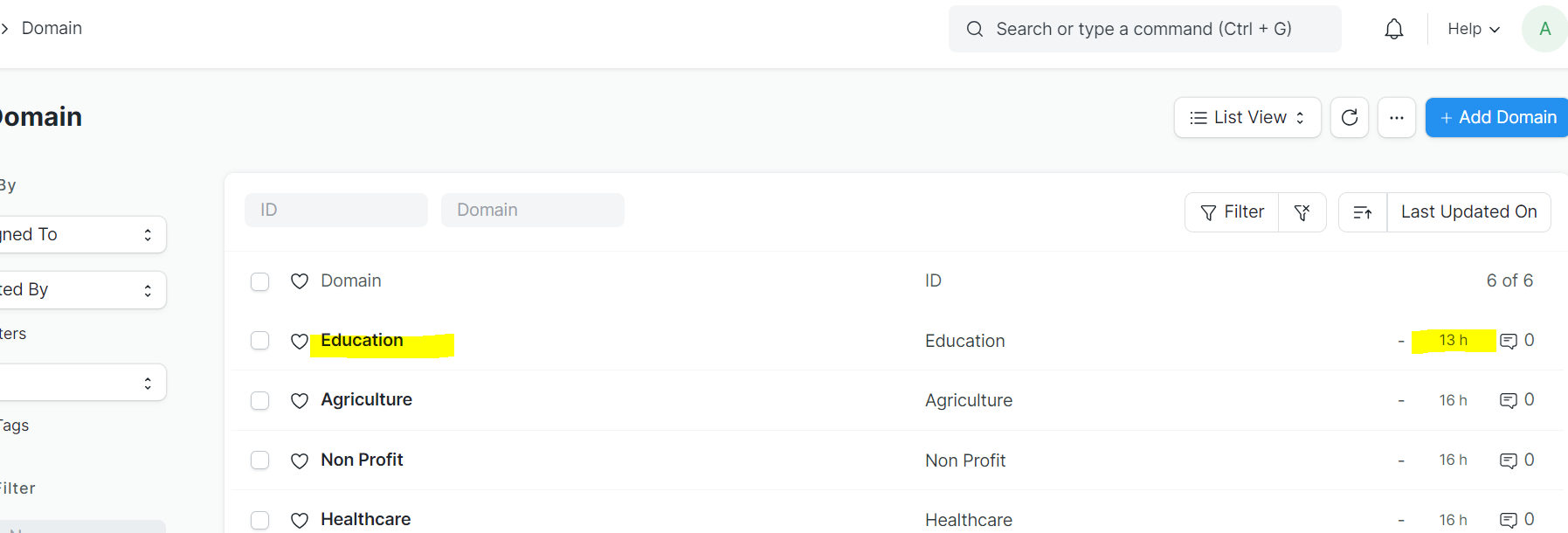 Addition Of Education Value In Domain · Issue 22105 · Frappefrappe · Github