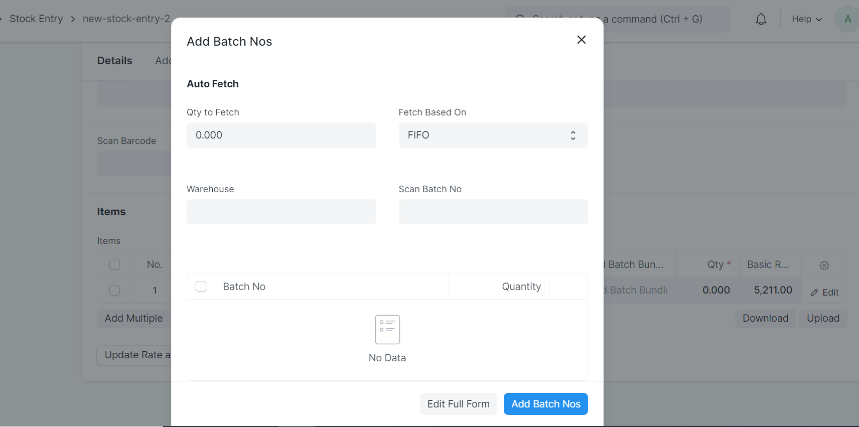 Disable Add Batch Nos on entering item on stock entry - v15 · Issue ... Disable Add Batch Nos on entering item on stock entry - v15 · Issue ...