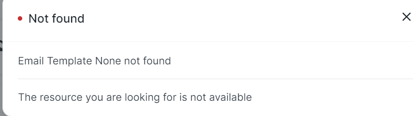 Email Template None not found on submitting an RFQ with no Email Template selected. · Issue ...