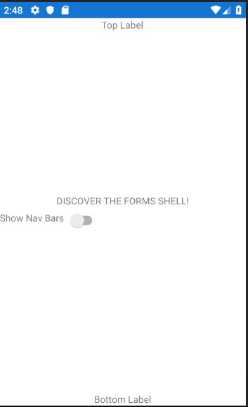 [Bug] Shell NavBarIsVisible & TabBarIsVisible not behaving as expected on iOS · Issue #8969 ...