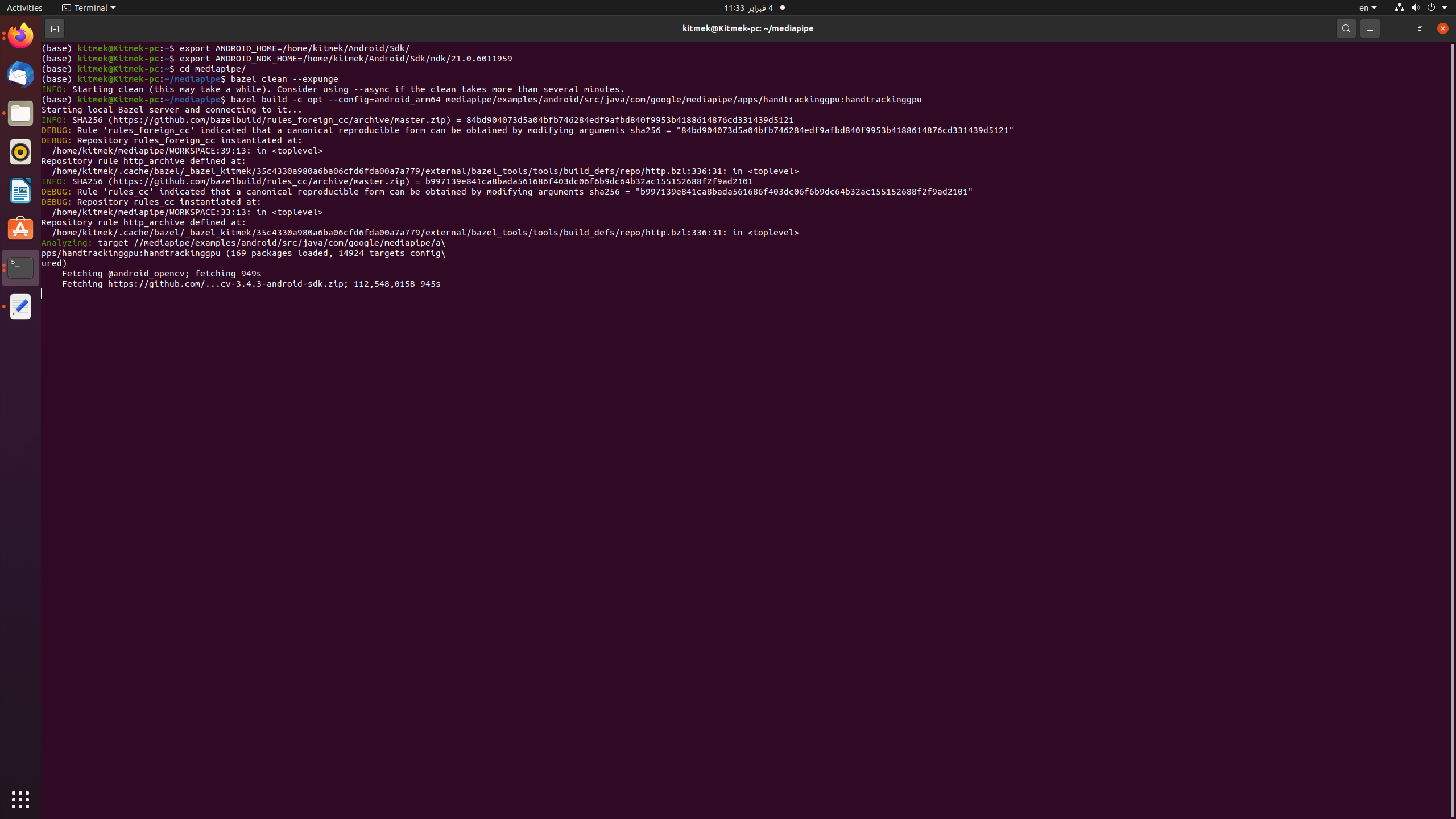Error in make android_arm64 · Issue #42 · homuler/MediaPipeUnityPlugin · GitHub