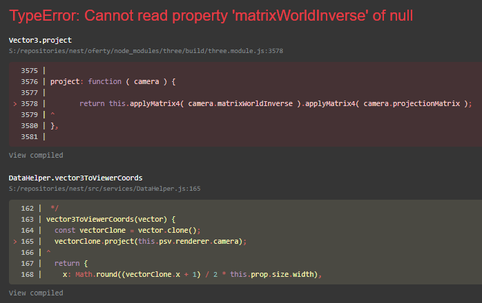 Camera Property Of Renderer Is Null When Im Adding Next Markers · Issue 375 · Mistic100