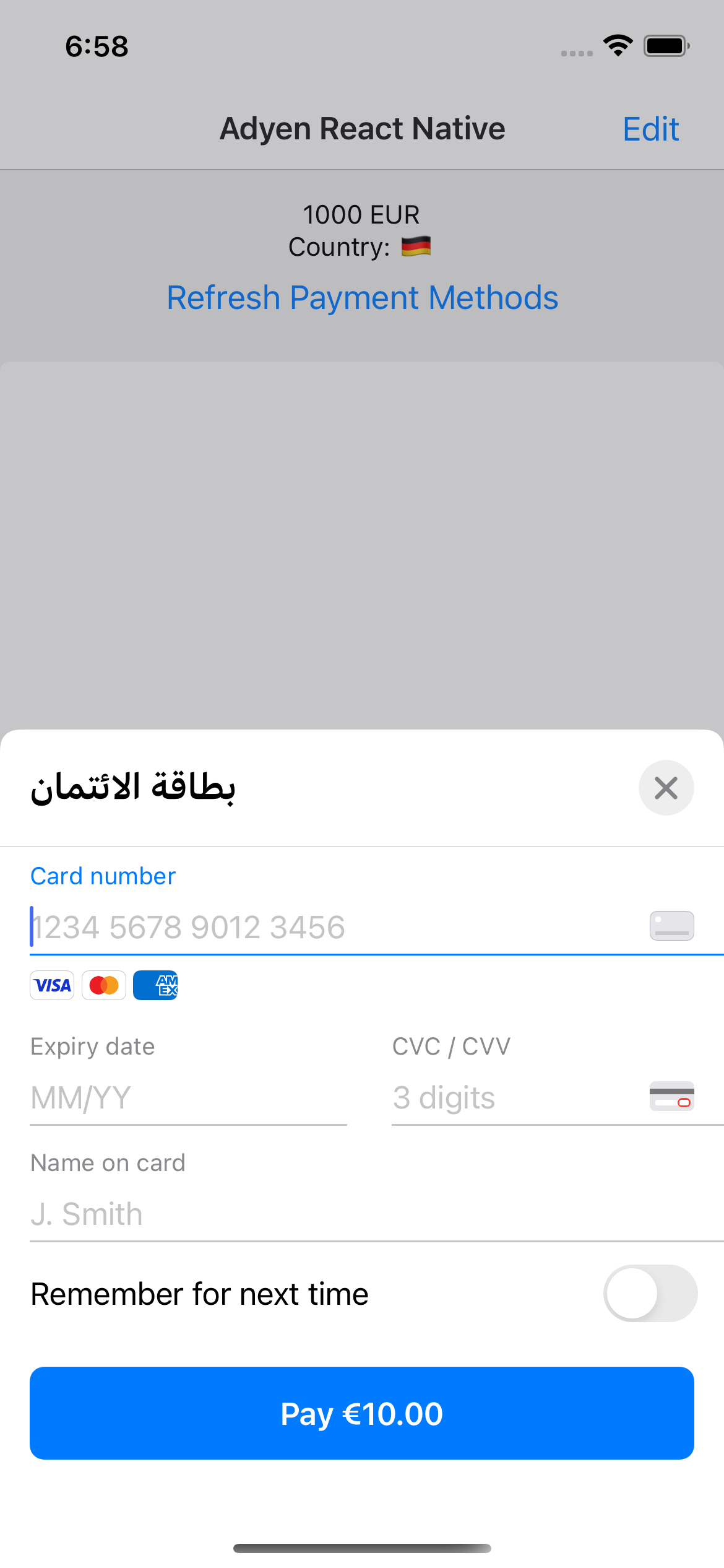 Localisation is partially working · Issue #15 · Adyen/adyen-react-native · GitHub