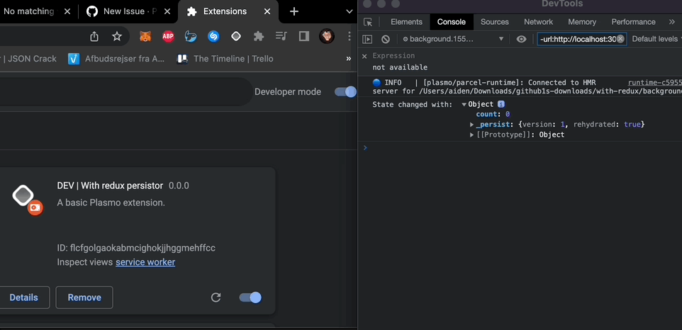 [BUG] In the redux example, subscribing to changes doesn't work · Issue ...
