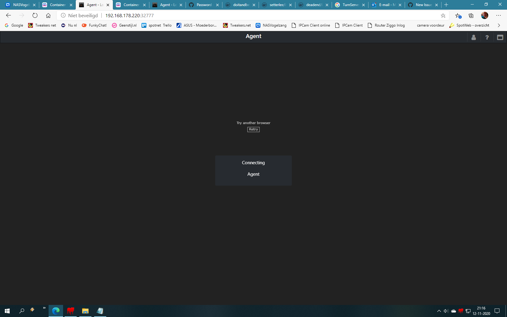 try another browser · Issue #95 · doitandbedone/ispyagentdvr-docker · GitHub