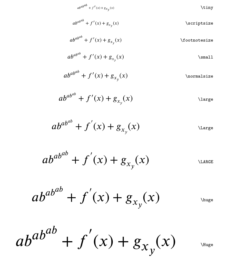 Inappropriate Scriptsize scriptscriptsize Range Calculation Issue 510 Wspr unicode math 