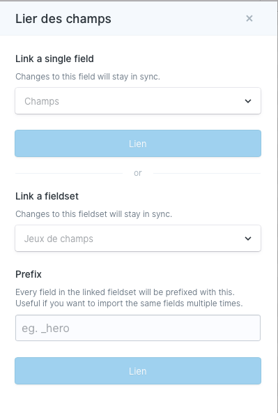 CP: linking field or fieldset to a Blueprint: displayed modal mostly unlocalized (i18n) · Issue ...