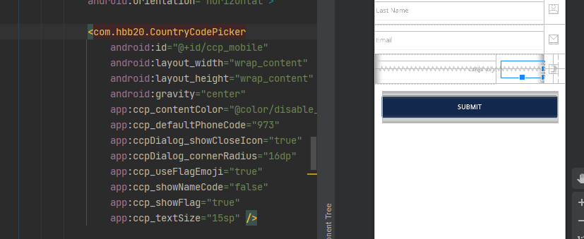 Using for RTL ( arabic) cause field hidded · Issue #501 · hbb20/CountryCodePickerProject · GitHub