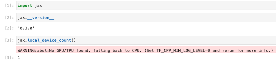 Jax with GPU support and Flax or Equinox · Issue #377 · pangeo-data/pangeo-docker-images · GitHub