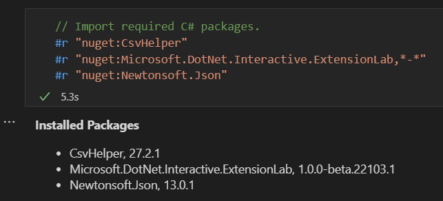 Explorewith Functions Not Available · Issue 1902 · Dotnetinteractive 