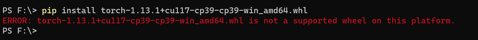 Could Not Find A Version That Satisfies The Requirement Torch 1 13 1 Cu117 From Versions None