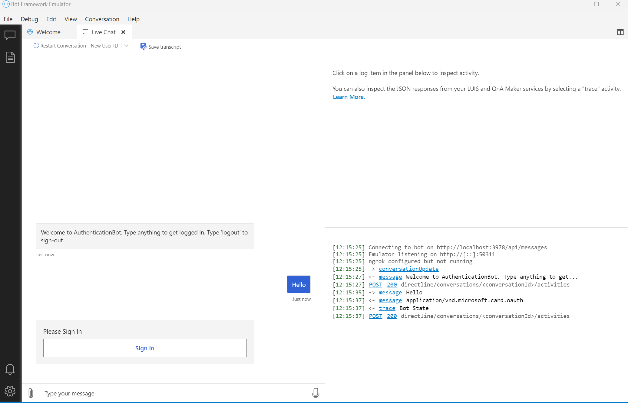 Bot Conversation Sso Quickstart Sign In Prompt Does Not Display In Microsoft Teams · Issue 767