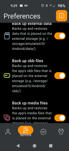 [Bug] Backup data selections does not follow choices in backup settings · Issue #625 ...