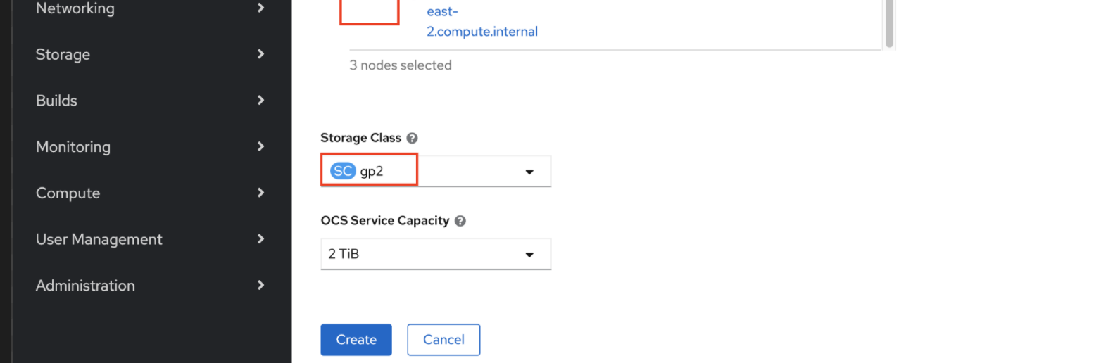 ocp4.5.1 UI: Fail to render storageclass select dropdown after install ocs-operator · Issue ...