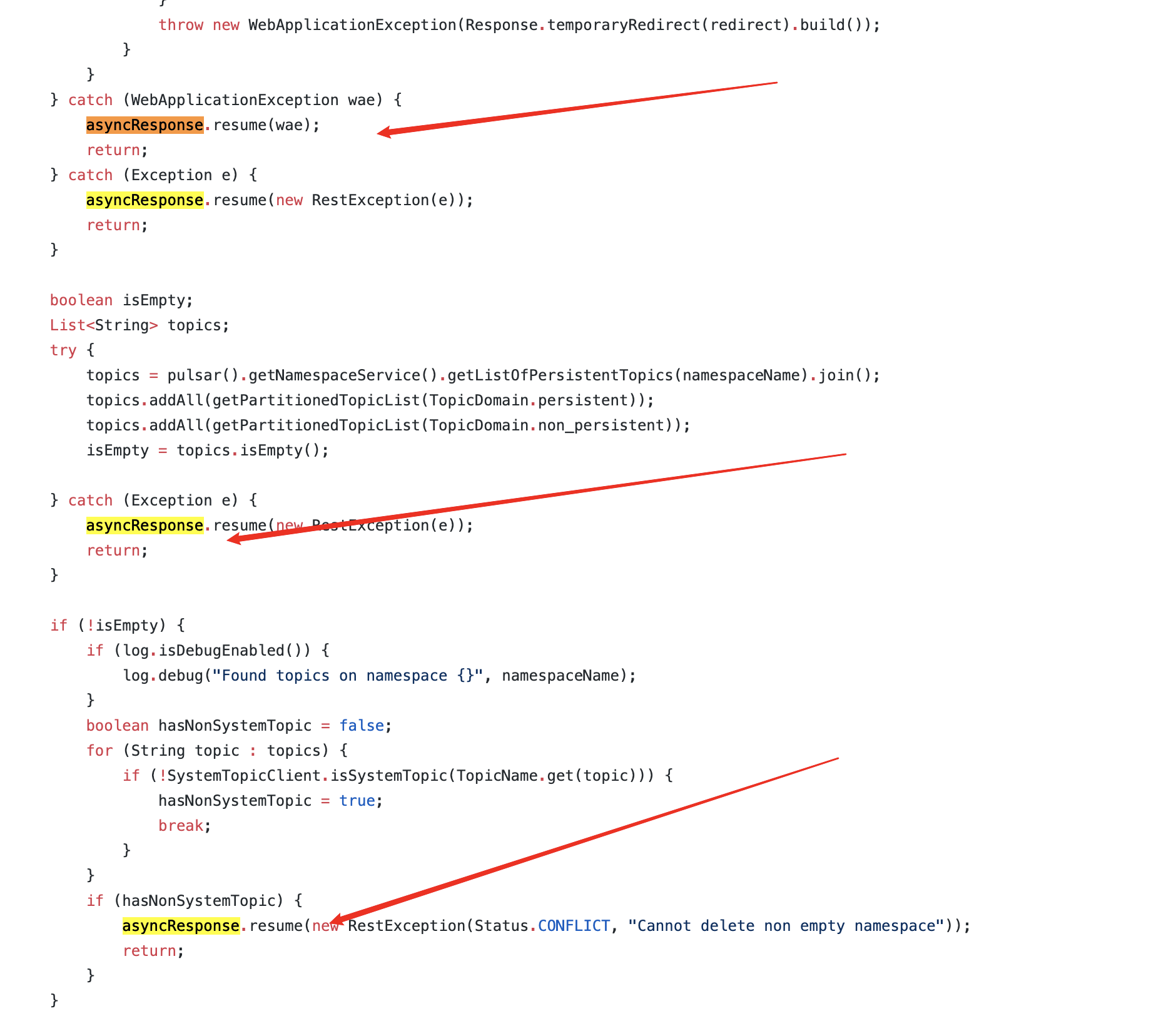 Correctly handle the asynchronous programming suggestions of api and ...