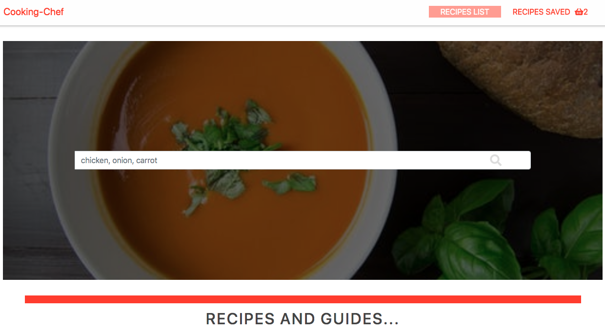 GitHub - FarahMint/CookingChef: REACT.JS - REDUX with API FOOD2FORK ...