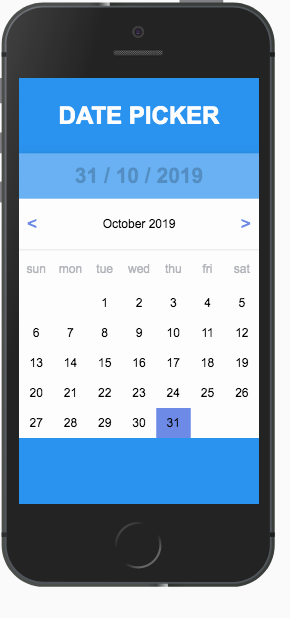 GitHub - FarahMint/date-picker-vanilla-js: HTML5 -CSS3 - javaScript/ES6