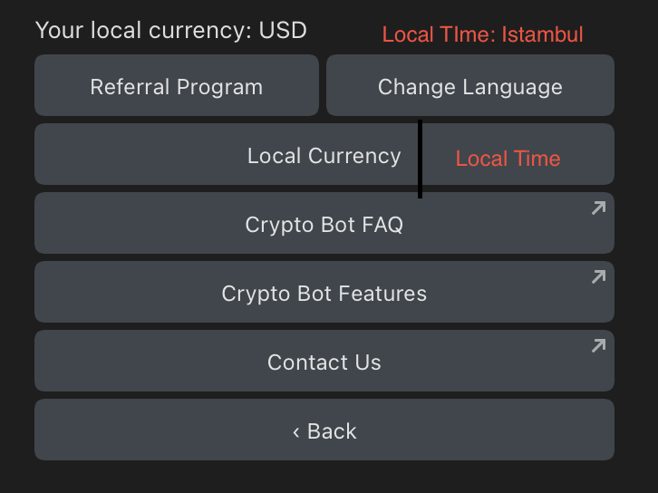 CryptoBot Time Zone · Issue #12 · crypt-bot/bugs-contest · GitHub