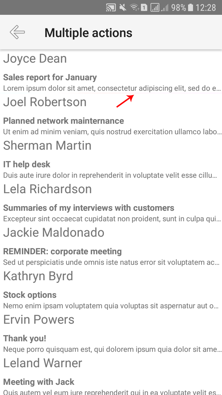 Radlistview 1px Line Under Item After Swipe Action Samsung · Issue 869 · Progressns 