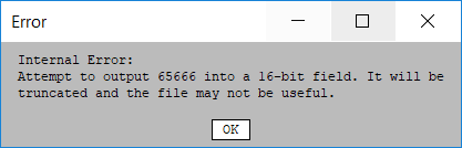 FontForge Error · Issue #3118 · fontforge/fontforge · GitHub